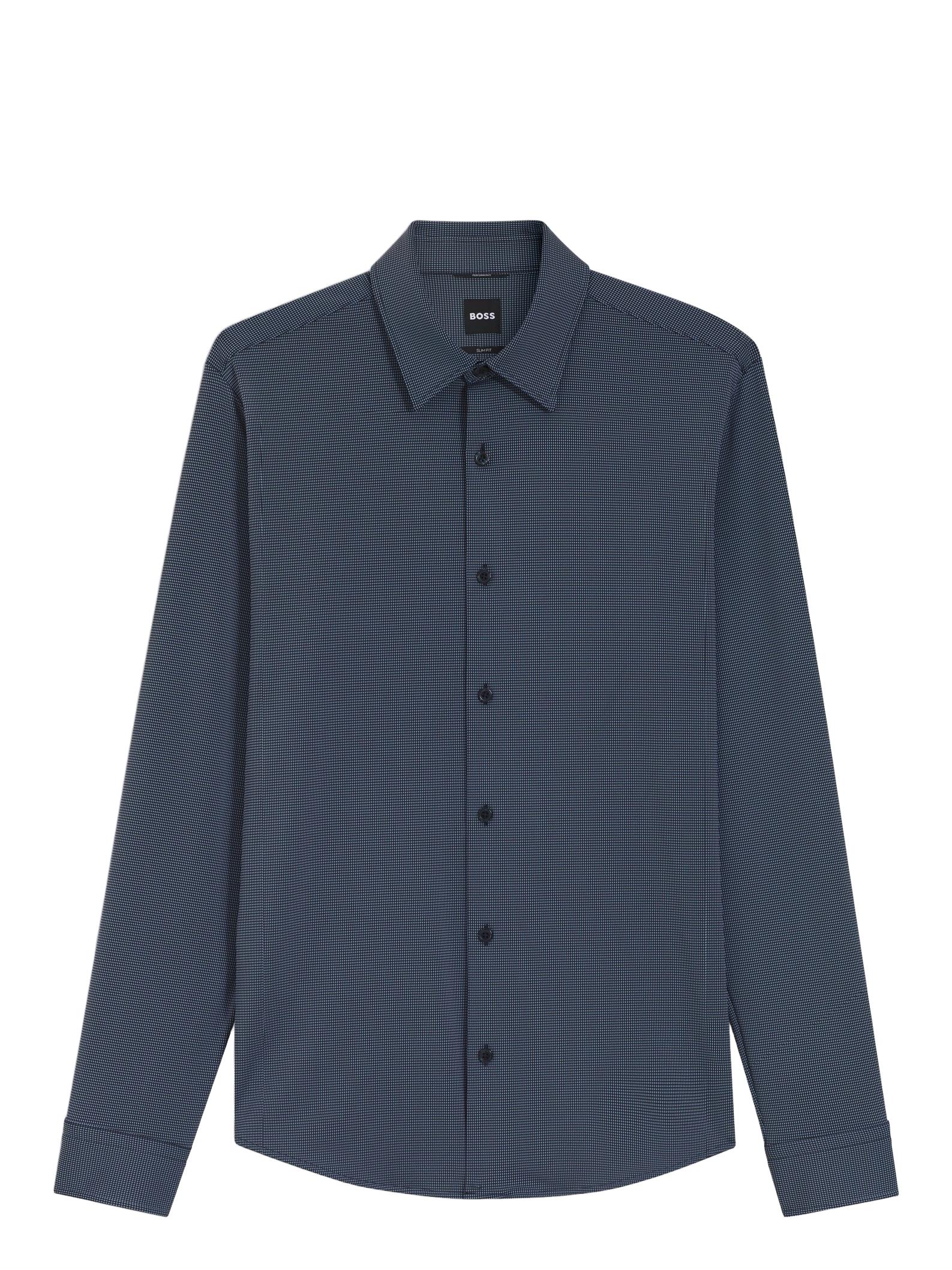 MONCLER Leather Logo Zip Overshirt